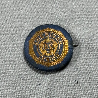 Vintage American Legion Pin Cloth Fabric | eBay