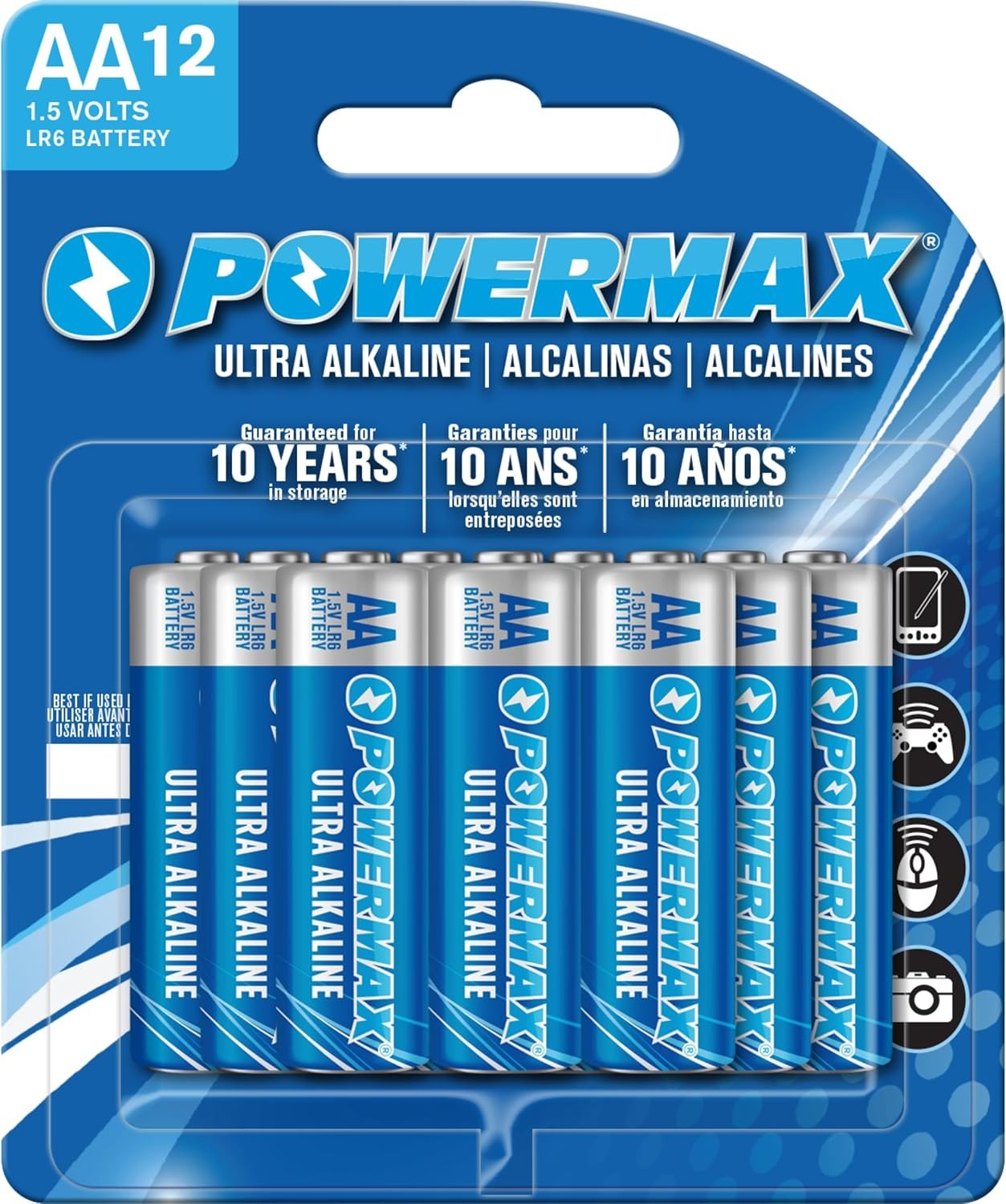 24-100 AA Alkaline Batteries Lot for TV Remotes and Toys, New