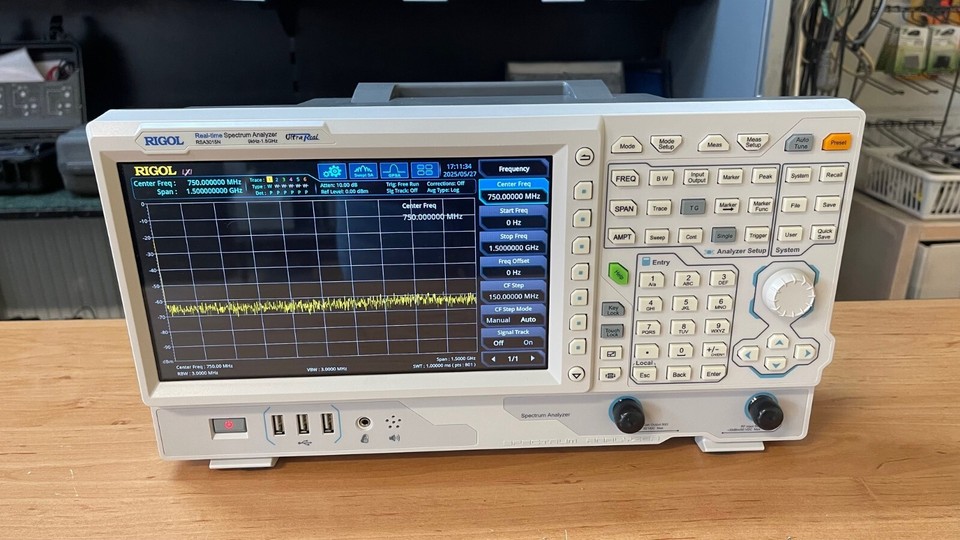 Rigol RSA3015N, Real-time Spectrum Analyzer with VNA, EMI and Tracking generator | eBay