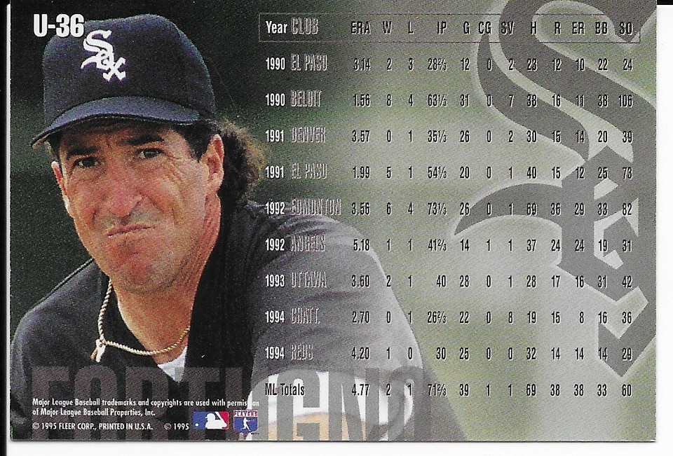 1995 Fleer Update Baseball #U36 Tim Fortugno | eBay