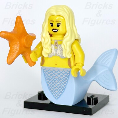 LEGO® Mermaid Minifigure with Starfish Collectible Series 9 71000 #12 ...