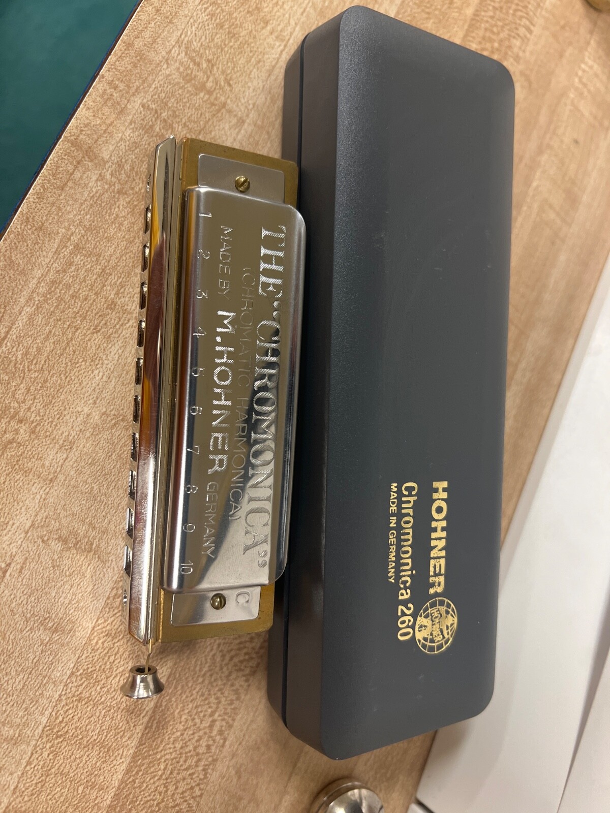 NewM. Hohner Vintage Chromonika 260 Key of C Chromatic Harmonica ...