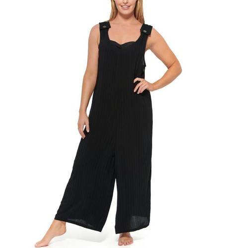 Dotti Royal Belize Jumpsuit Cover-Up Black M Medium NWT | eBay