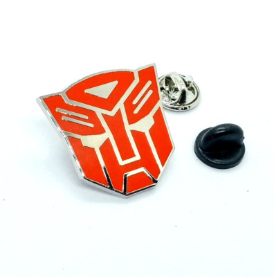 AUTOBOT PIN Transformers Red Reflective Cool Boy's Gift Enamel Lapel ...