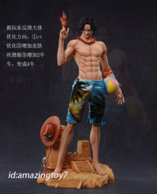 Ghost Studios One Piece 1/6 Portgas D. Ace Resin Model Statue | eBay