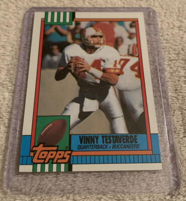 1990 Topps Football Card #407 Vinny Testaverde | eBay