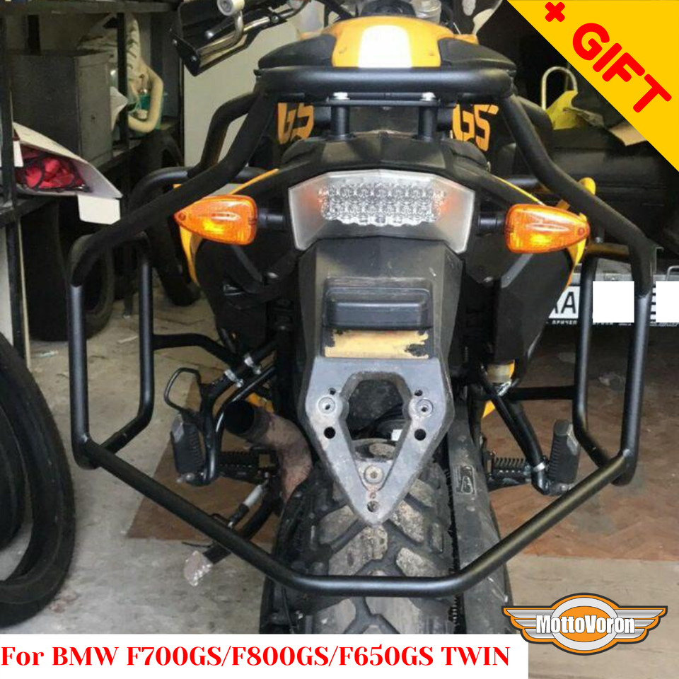 BMW F800GS F700GS F650GS Twin Multifunctional Luggage Rack System Side ...