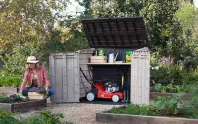 Large Keter Store MAX Garden 1200L Storage Box XL Shed Outdoor Bike Bin ...