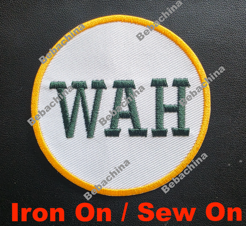 WAH Patch Oakland A's Athletics Walter A. Haas Memorial Baseball Jersey ...