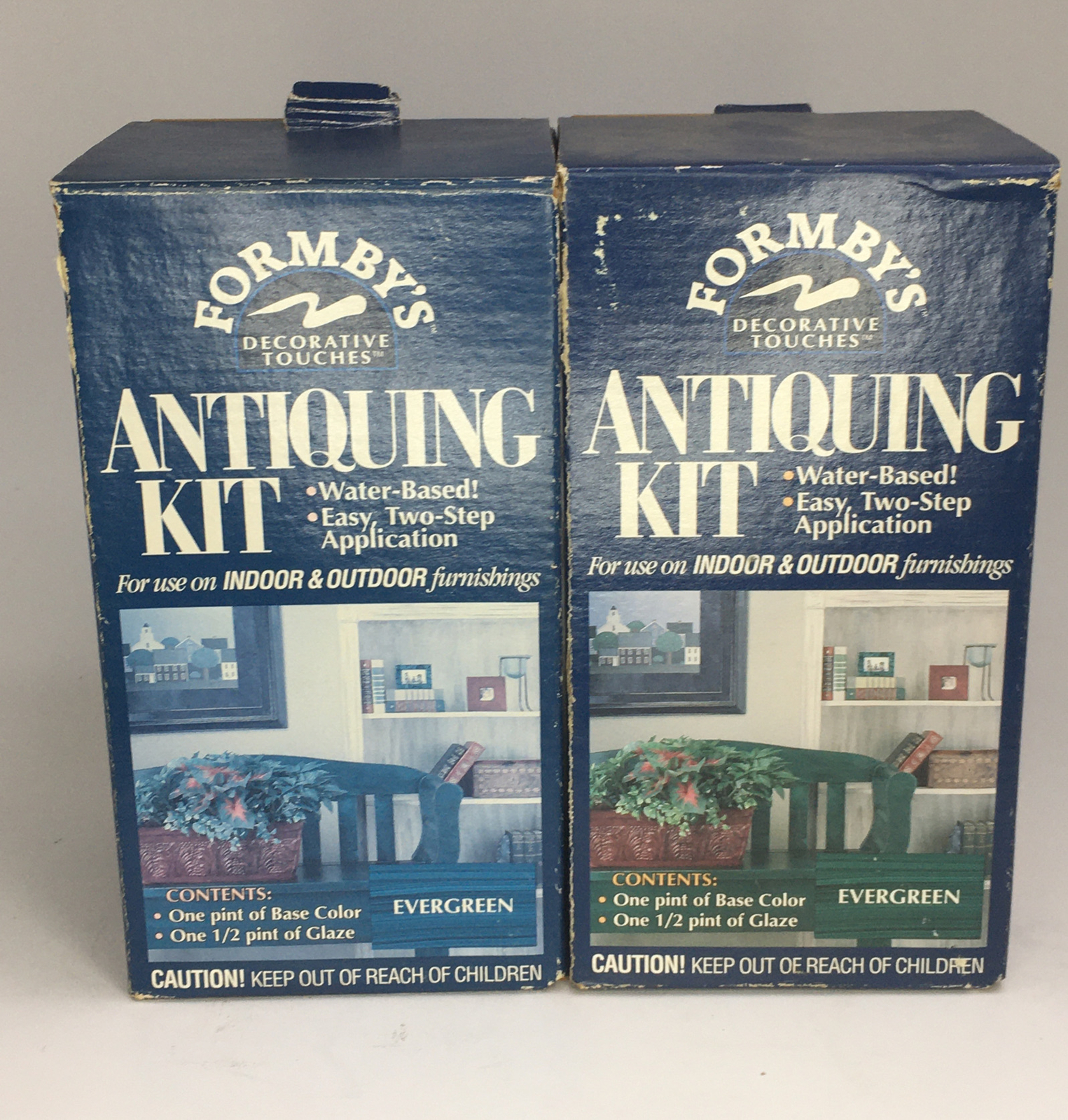 2x Homer Formby's Decorative Touches Antiquing Kit Evergreen HTF ...