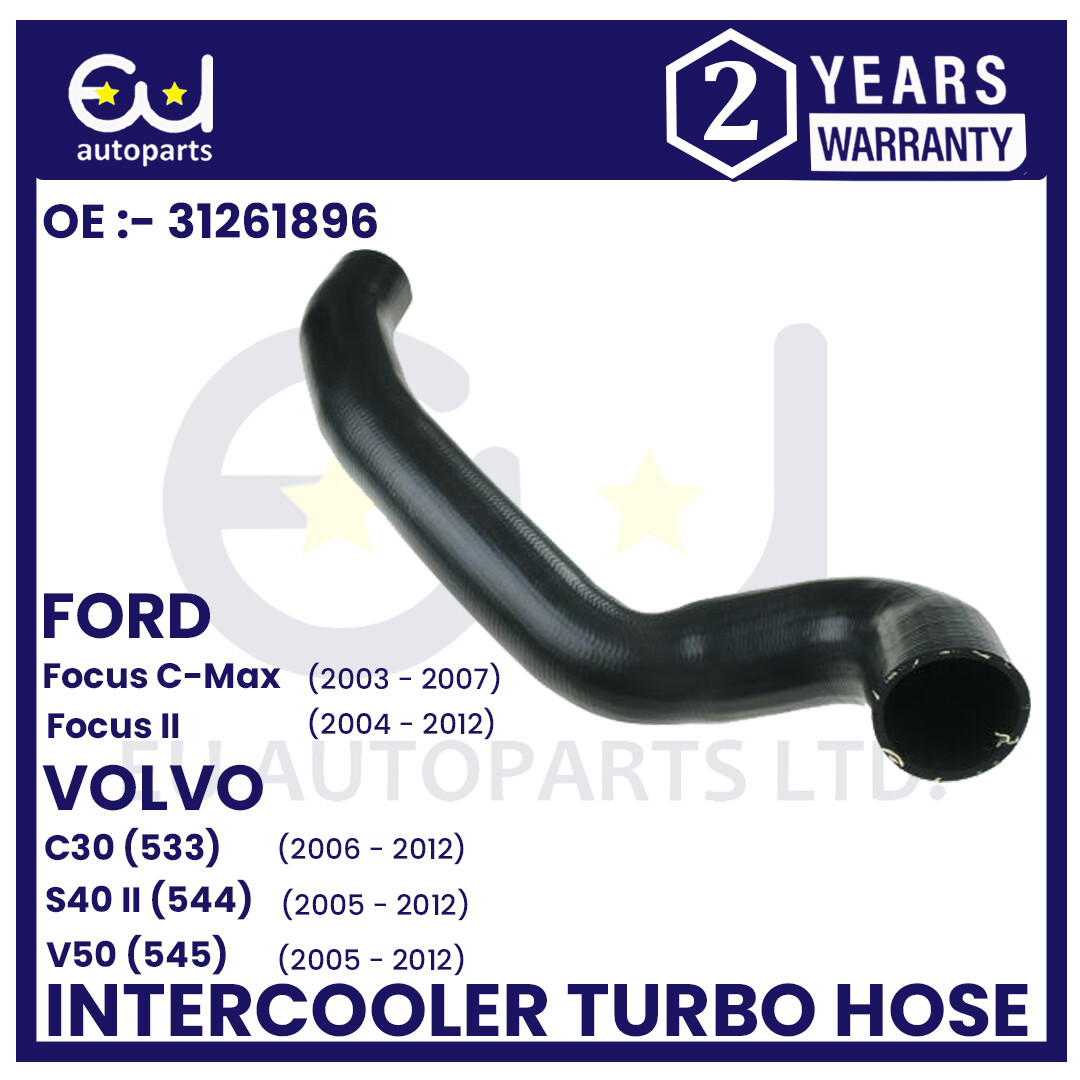 INTERCOOLER TURBO HOSE PIPE FOR VOLVO C30 S40 V50 C70 2.0D DIESEL ...