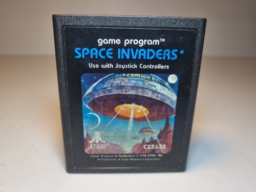 Atari 2600 Space Invaders Vintage Game #CX2632 Use Joysticks 1978 ATARI ...