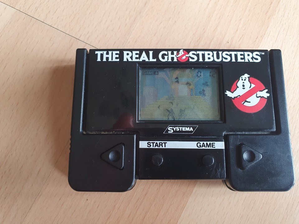 Systema The Real Ghostbusters 1988 Vintage LCD Handheld Electronic Game ...