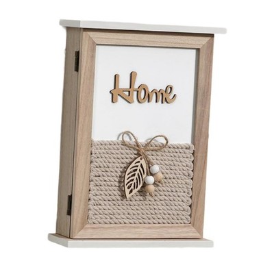 Key Hanger Wood Key Box Vintage Handmade Storage Cabinet Rustic Key ...