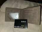 New Men's MENBENSE Classic Brown Leather Wallet Credit Card/ID/Photo ...