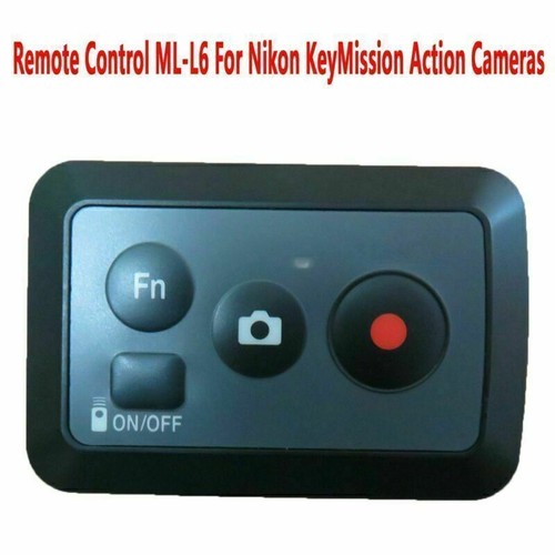 Remote Control ML-L6 For Nikon KeyMission 360 & 170 Action Cameras ...