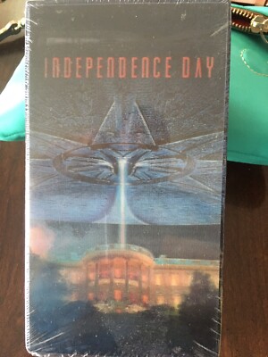 Independence Day/VHS Factory Sealed!/ Hologram Cover/Will Smith/1996 | eBay