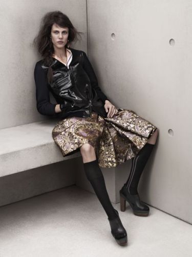 BNWT! MARNI AT H&M SHINY LEATHER JACKET. BLACK. SIZE EUR38 BNWT! MARNI AT H&M SHINY LEATHER JACKET. BLACK. SIZE EUR38