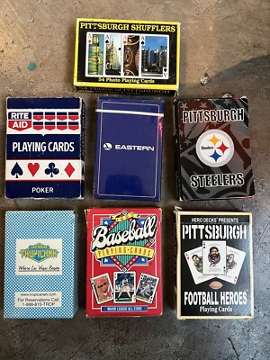 Vintage Specialty Playing Cards 7 Decks | eBay