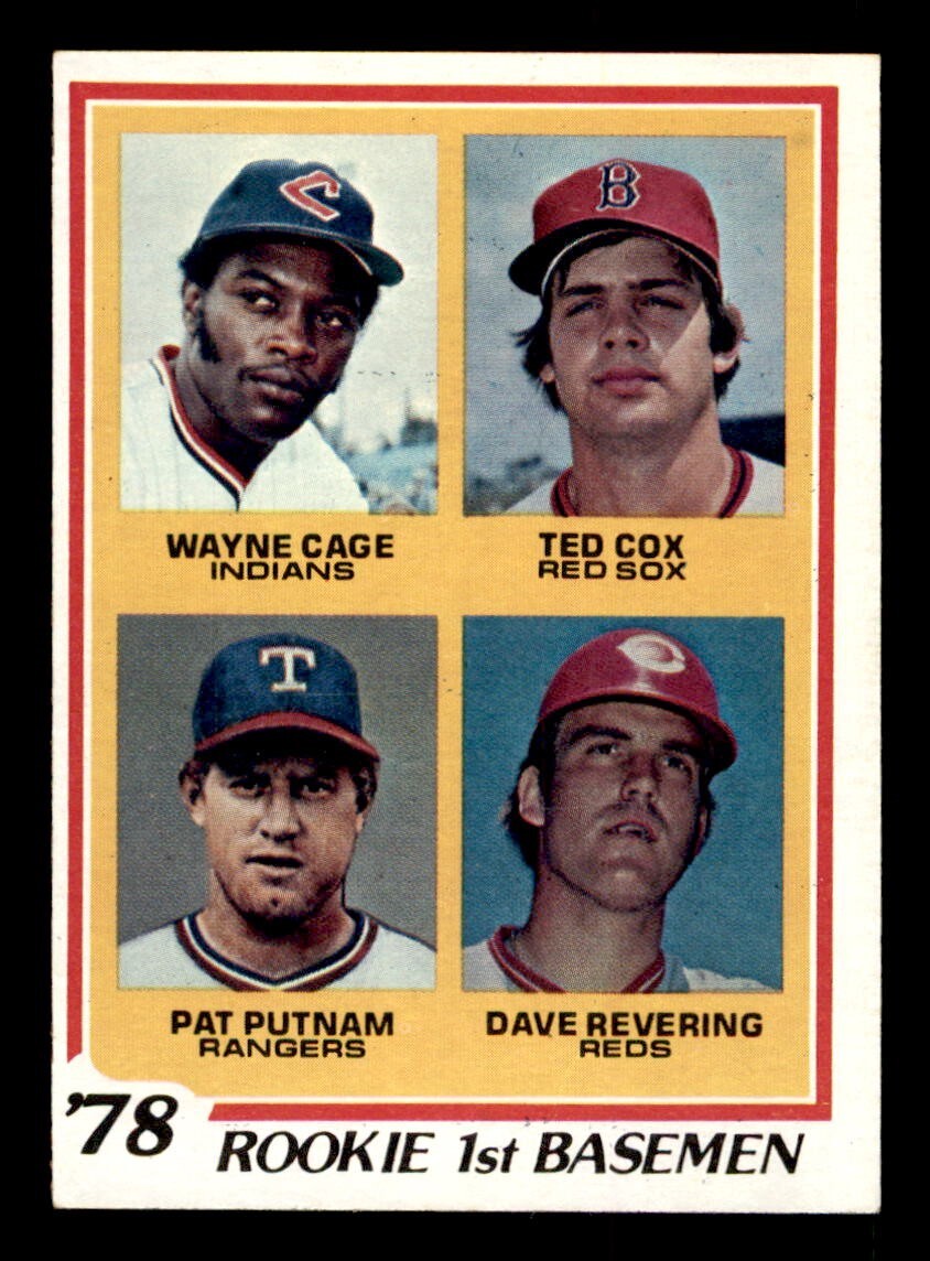 1978 Topps Baseball #706 Rookie 1st Basemen NM *d12 | eBay