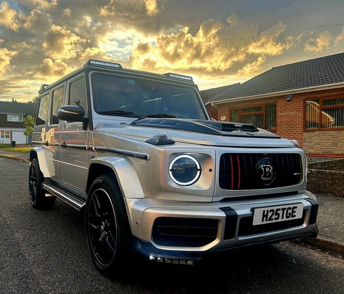 STUNNING 1 OFF MERCEDES G55 AMG 5.5 V8 G WAGON-2020 G63 BRABUS FACELIFT ...