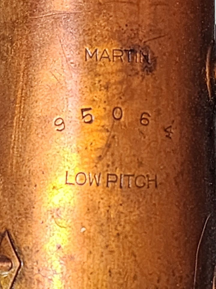 1929 Martin 2-Toned Handcraft Series 3 Saxophone - Serial Number 95064 ...