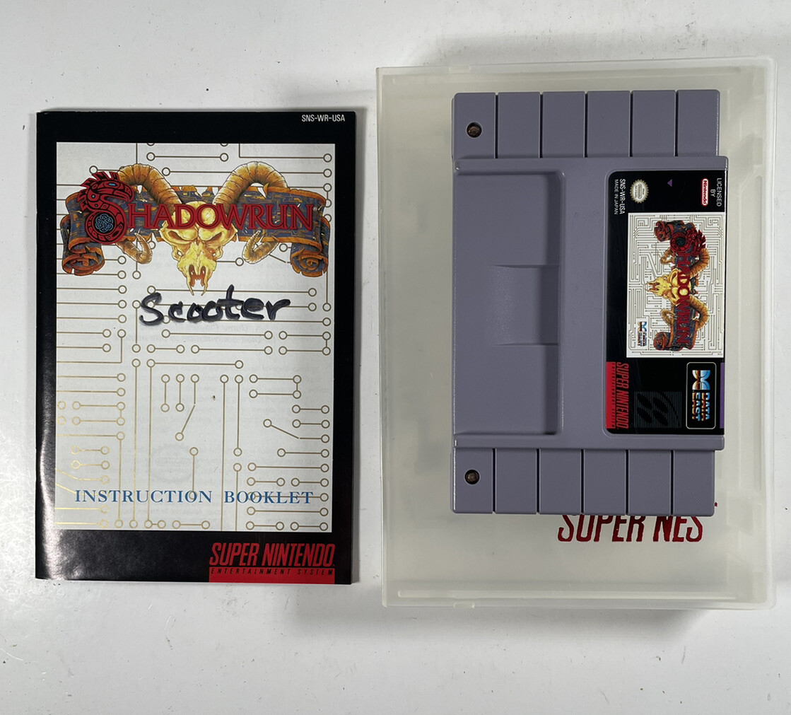 Shadowrun Snes Cart
