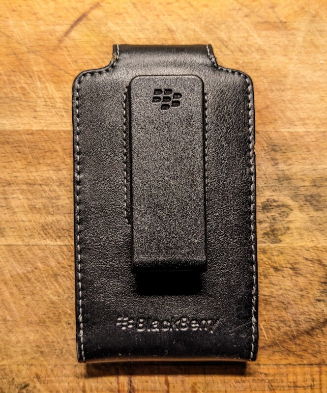 BlackBerry Leather Case Swivel Belt Clip | eBay