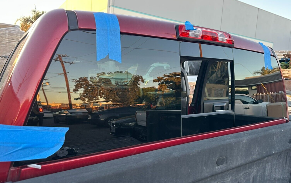 Fit 2014-2018 Chevy Silverado 1500 Rear Glass Power Slider Heated w ...