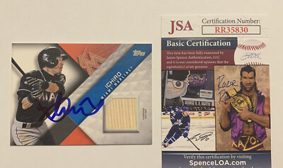 ICHIRO SUZUKI Signed 2018 Topps BAT Baseball Card SEATTLE MARINERS HOF ...