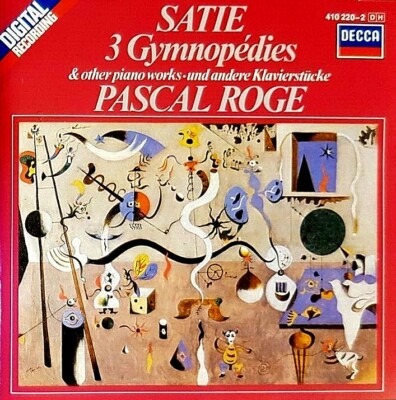 Satie -"3 Gymnopedies & Other Piano Works" -"Pascal Roge" -(CD - London ...