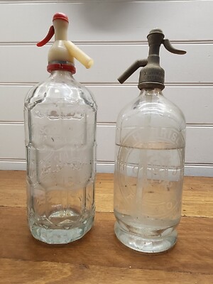 ANITQUE R.HARRISON, FITZROY +boon Spa SODA SYPHON BOTTLE | eBay Australia