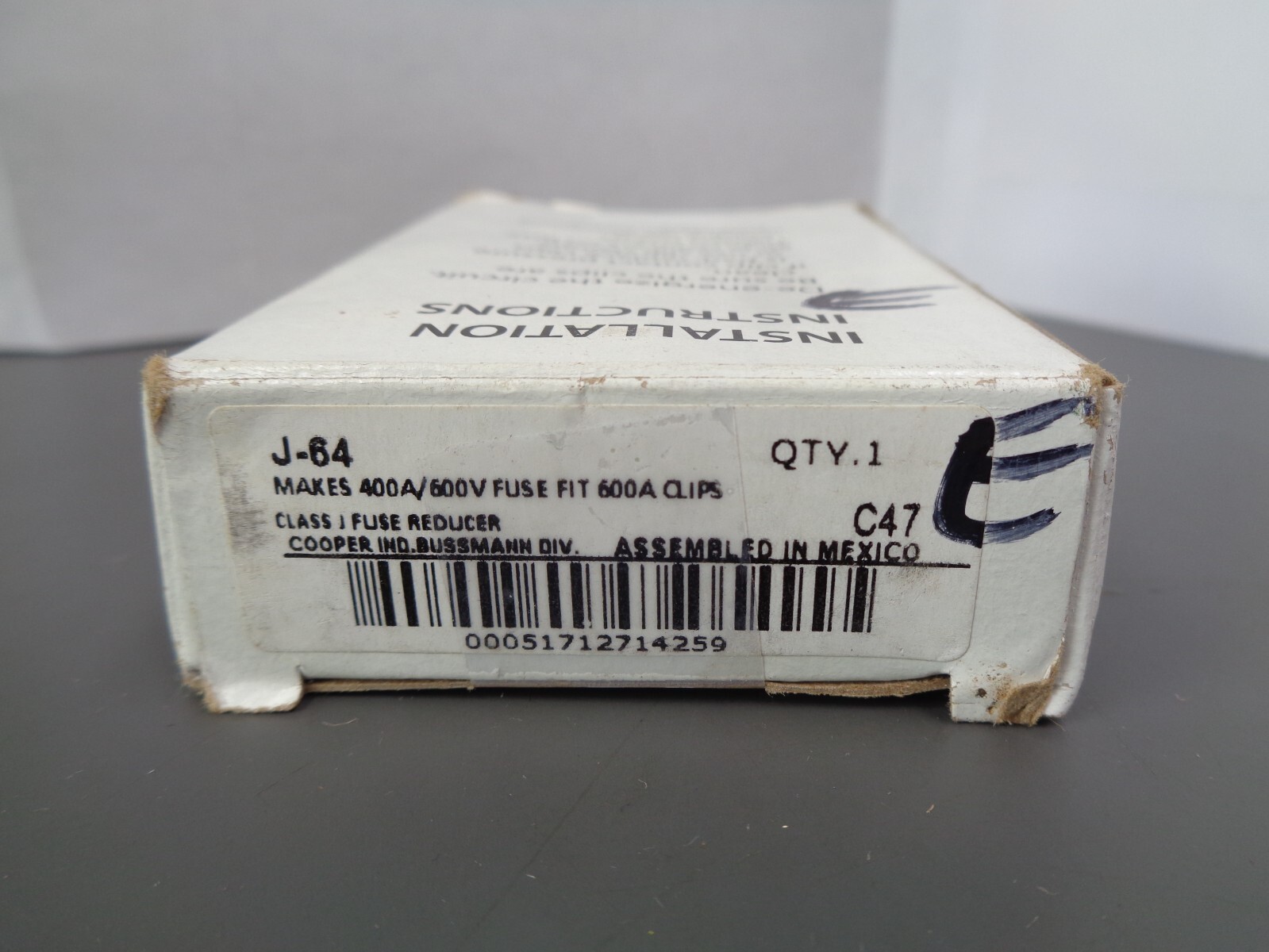 New Bussmann J-64 Class J Fuse Reducer 225/400 to 600 Amp NIB | eBay