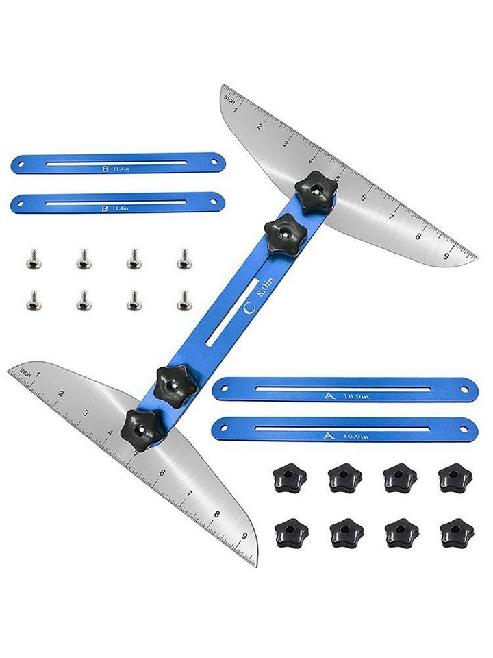 Stair Treads Gauge Template Tool - Stair Jig, Measuring Stair Tool ...