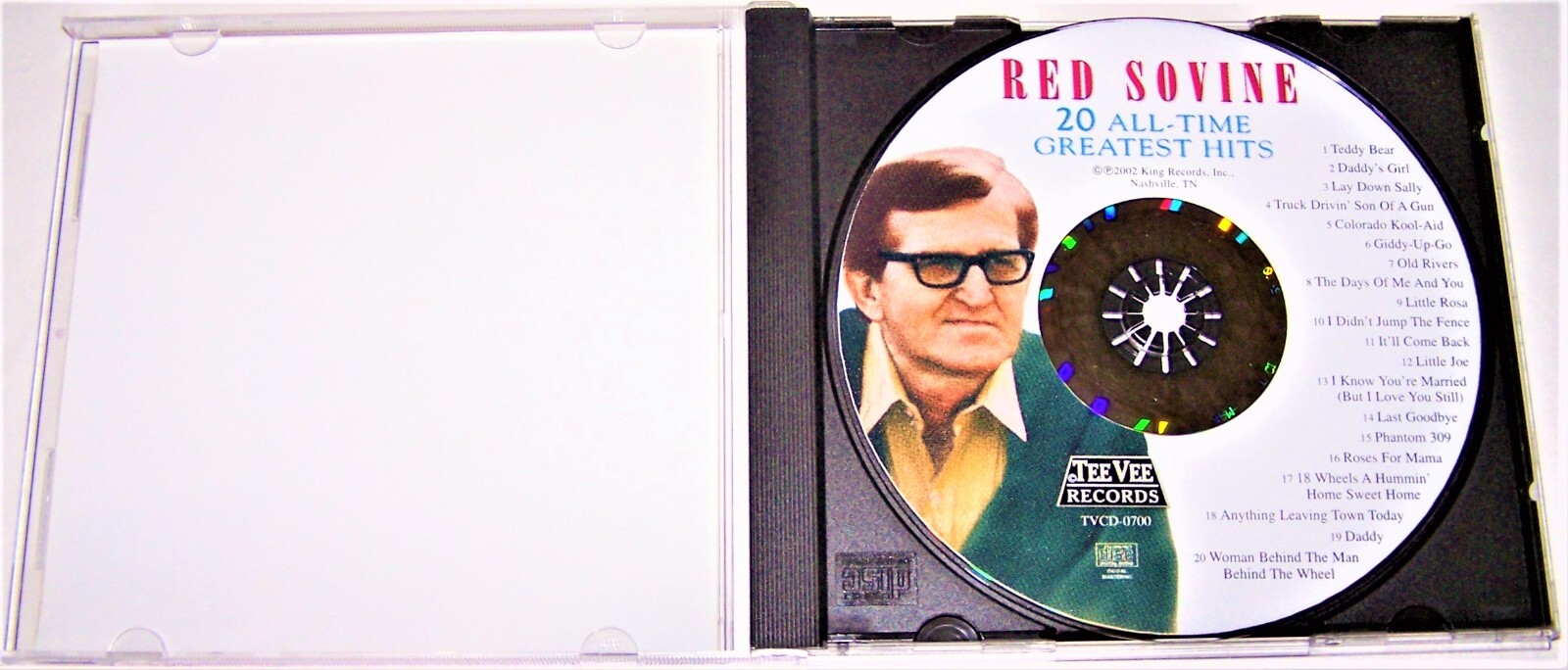RED SOVINE, CD "20 ALL-TIME GREATEST HITS" 792014070024 | eBay