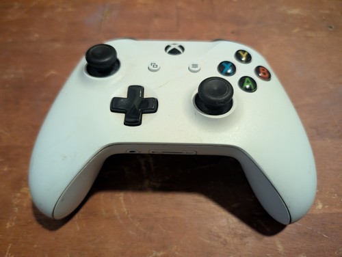 Microsoft Xbox One Wireless video game Controller Model 1708 White | eBay