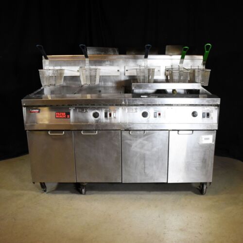 Frymaster FM345ESD Fryer with Dump Station Filter Magic Gas Tested | eBay