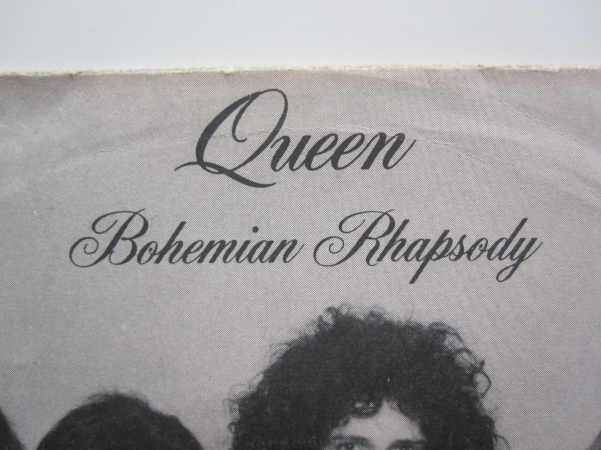 Queen Bohemian Rhapsody Singel