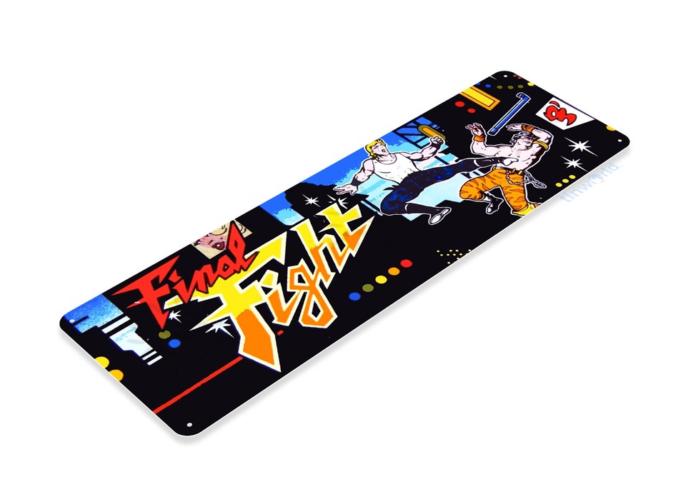 TIN SIGN Final Fight Arcade, 80's, Retro, Console, Marquee, Game Room ...