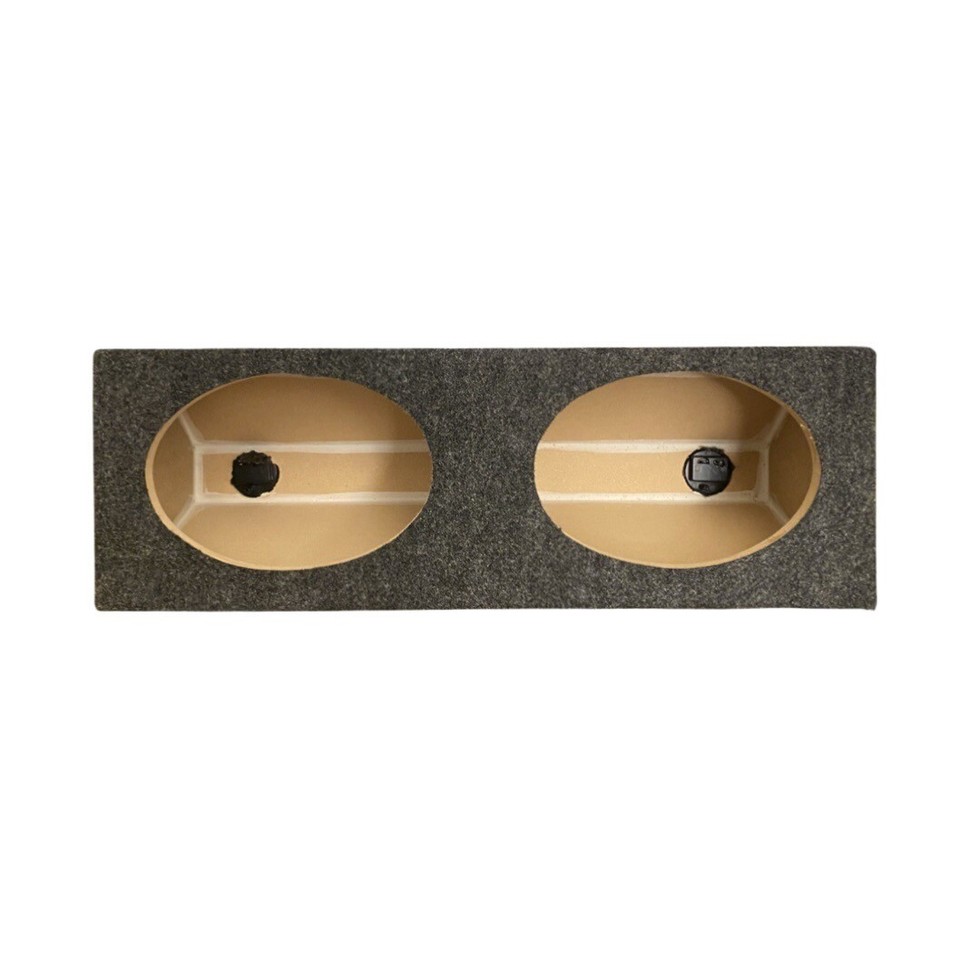 Dual 6x9 Angle Wedge Sealed Speaker Box Enclosure- Gray 6x9” | eBay
