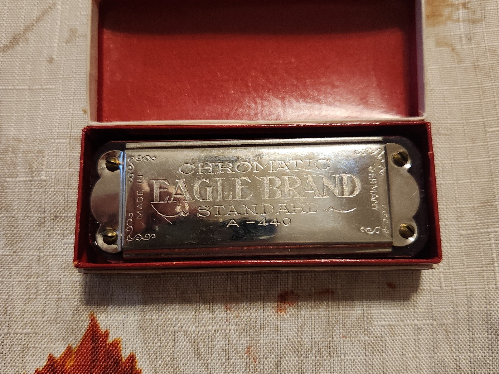CHromatic harmonica Made In Germany Eagle Brand A-440 | eBay