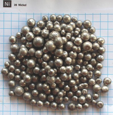 2 LB 99.9% Nickel metal spheres element 28 sample | eBay