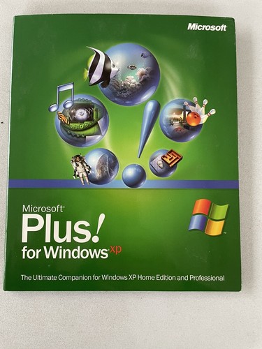 Microsoft Plus! for Windows XP. Retro, Computer, Software Collector ...