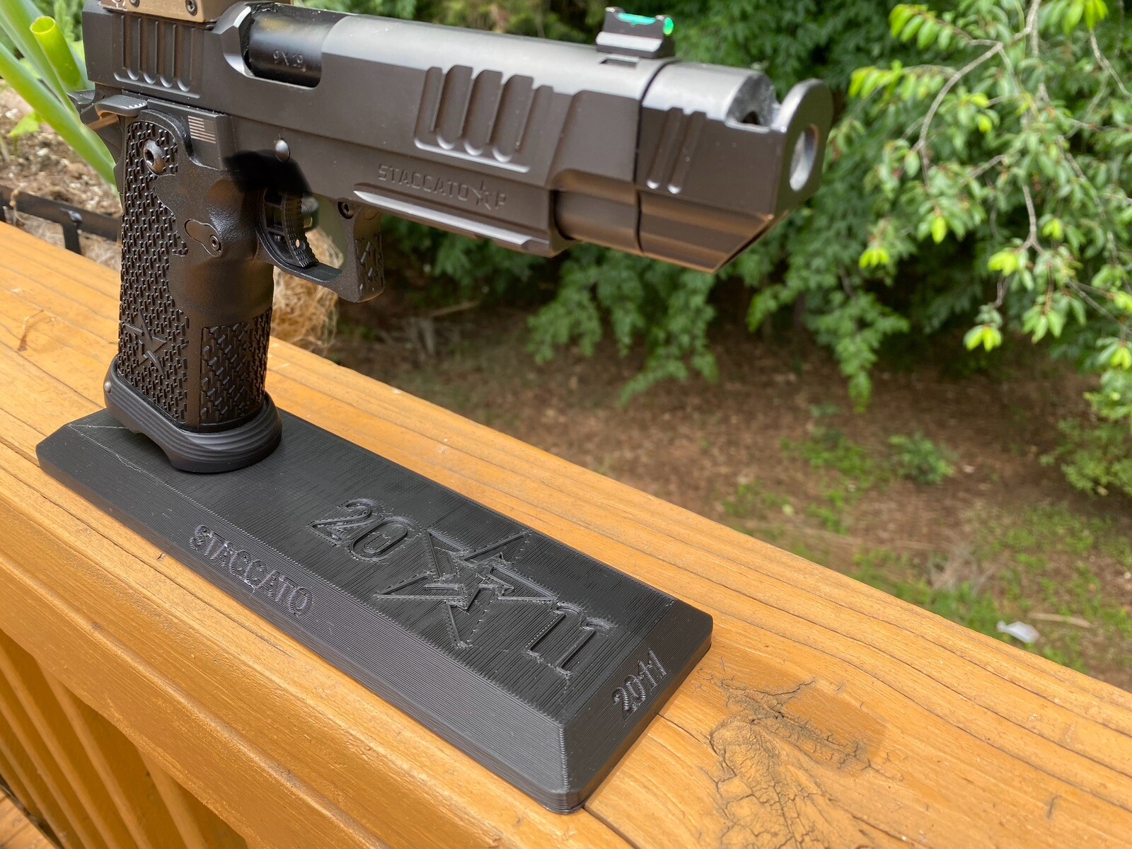 2011 Staccato Pistol Display Stand - Black - Organize Your Gun Safe | eBay