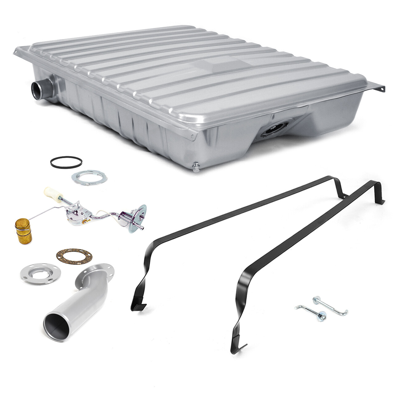 64-65 Ford Ranchero Fuel Tank KIT w/ Sending Unit, Straps+Bolts ...