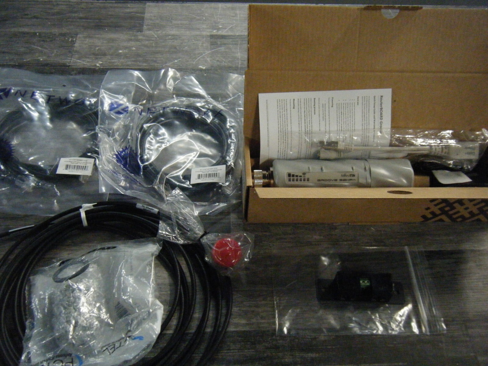 WATCHGUARD NEW WIRELESS CAR KIT FOR THE 4RE DVR SYSTEM. MIKROTIK GROOVE ...