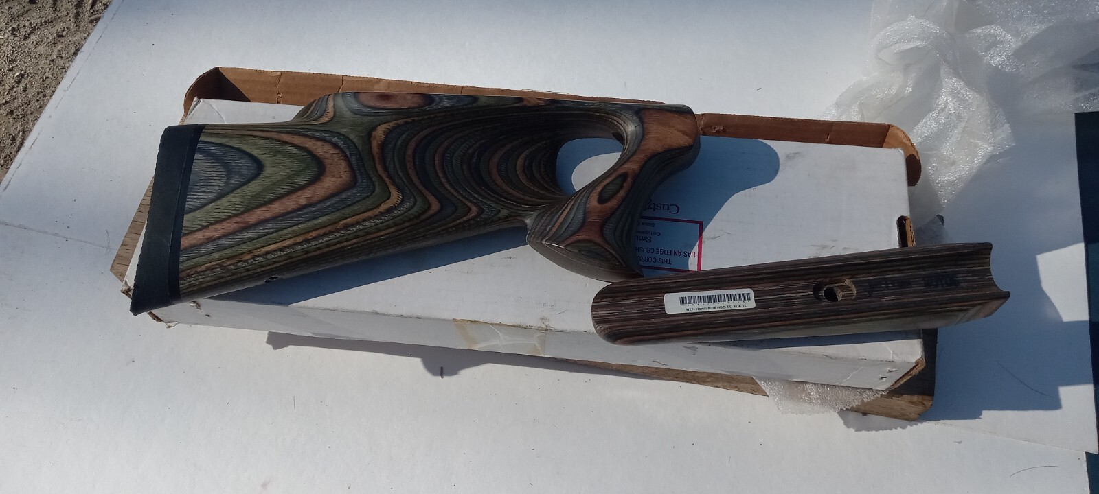 nef h&r handi rifle thumhole stock and forend | eBay