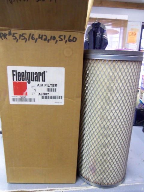 AF987 Fleetguard Secondary Air Filter for sale online | eBay