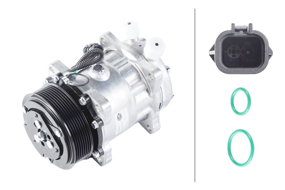 HELLA AC Compressor For MAN Tga 18 310 320 360 00- 51 77970-7028 | eBay