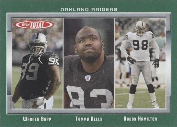 2006 Topps Total - Warren Sapp, Bobby Hamilton, Tommy Kelly #277 (RC ...
